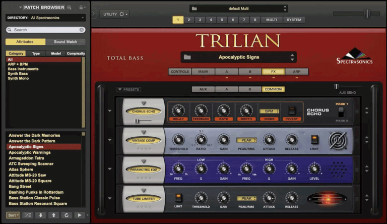 Trilian最新セール情報【Spectrasonicsが誇る最高クラスのベース音源】 | Plugin Park